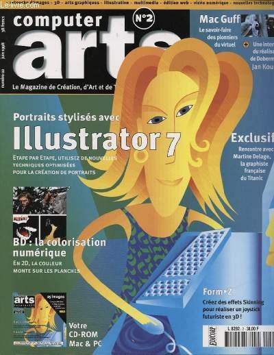 COMPUTER ARTS N°2 : PORTRAITS STYLISES AVEC ILLUSTRATOR 7 - FAITES DU ...