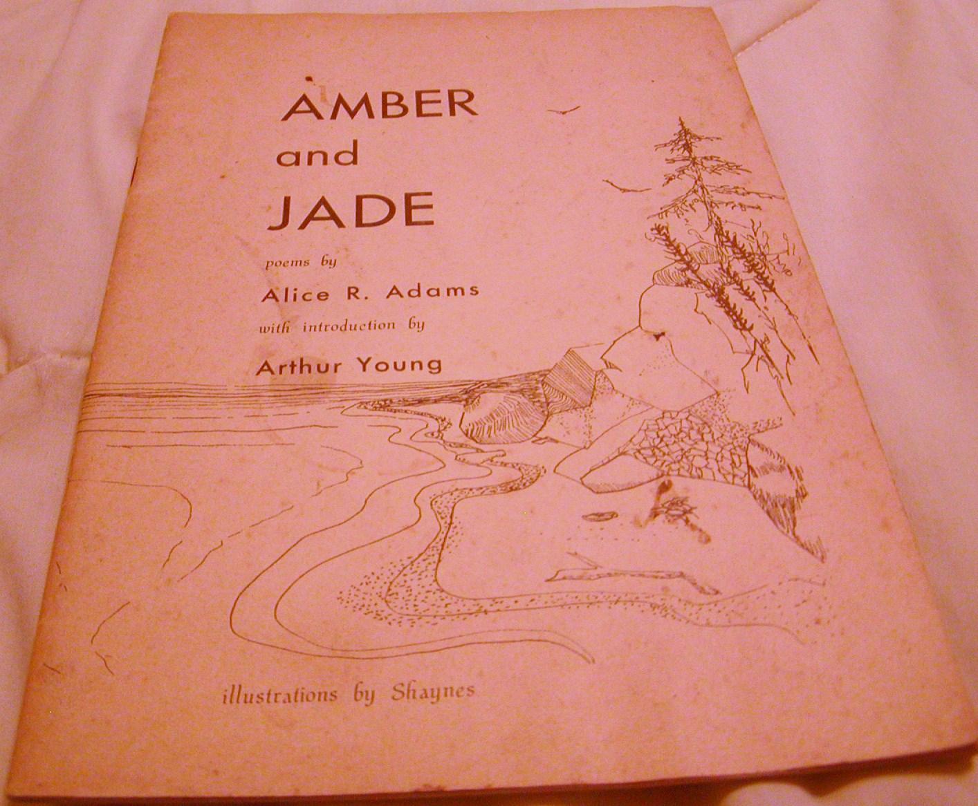 Amber and Jade by Alice R. Adams: Fair Stapled Paper Back (1969 ...