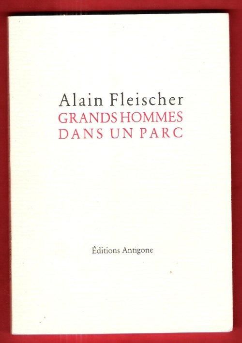 Grands hommes Dans Un Parc by FLEISCHER Alain: Comme neuf Couverture ...