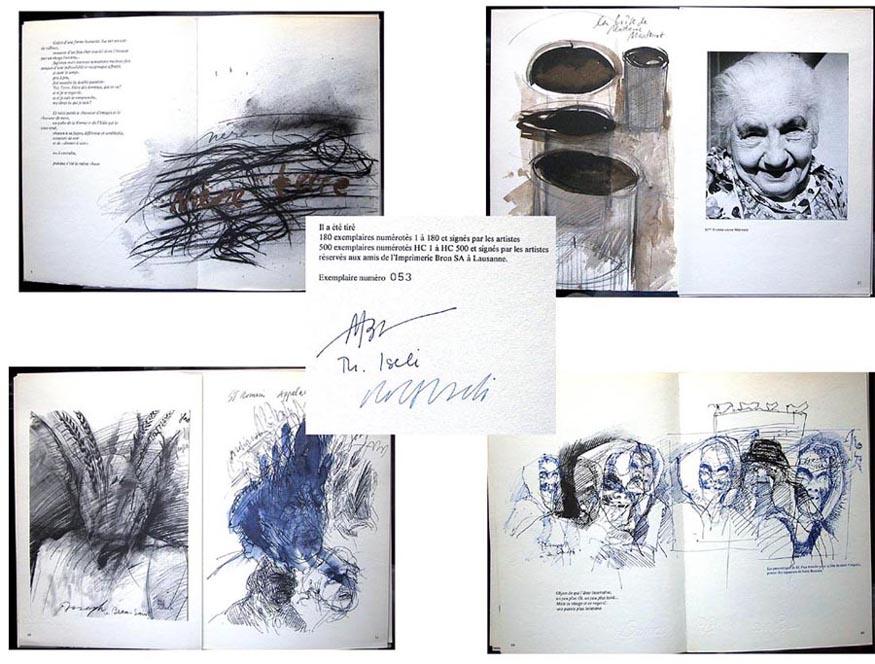 Paysage Visage (SIGNED by Marcel Beuret, Therese Iseli & Rolf Iseli ...