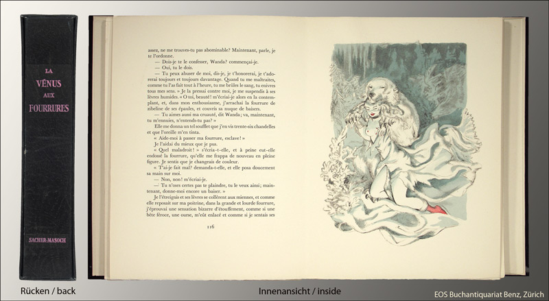 La vénus aux fourrures. Illustrations en couleurs de Suzanne Ballivet ...