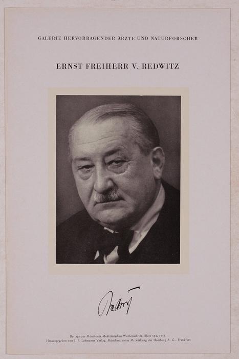 Portrait, Brustbild, Photographie, Lichtdruck 8,5 x 12 cm. Unten Ernst ...