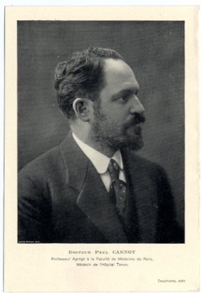 Portrait, Brustbild, Photographie von Henri Manuel. von Carnot, Paul ...