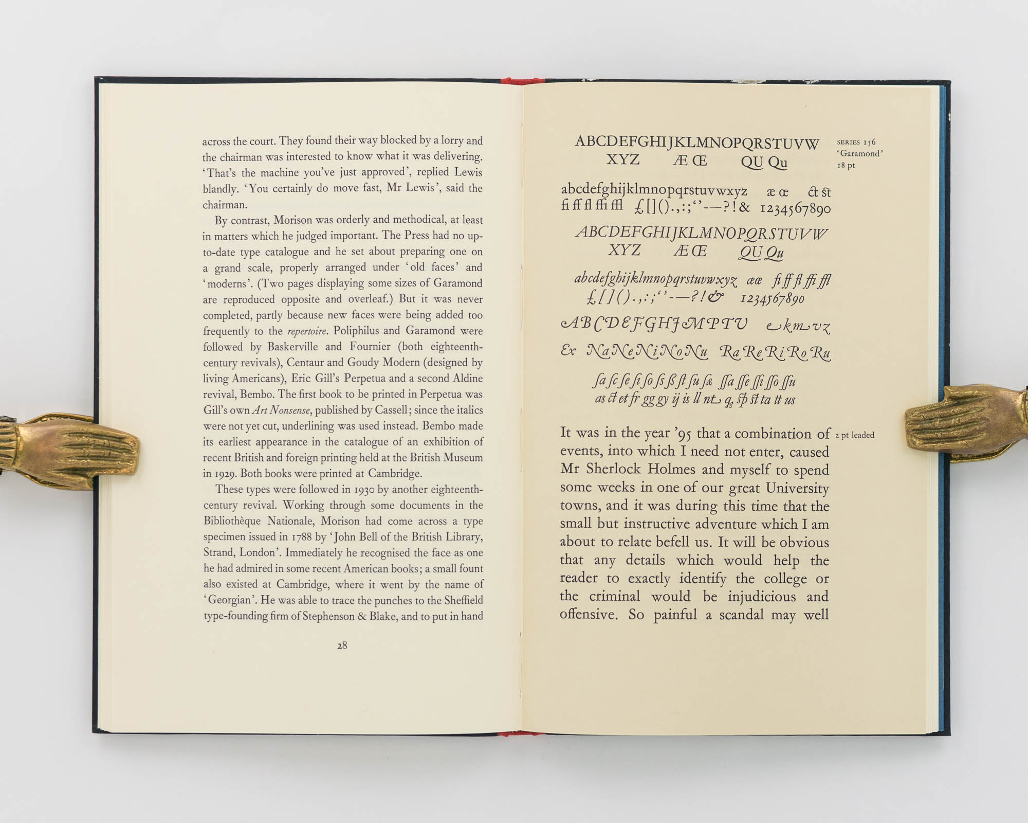 Two Men. Walter Lewis and Stanley Morison at Cambridge by CRUTCHLEY ...