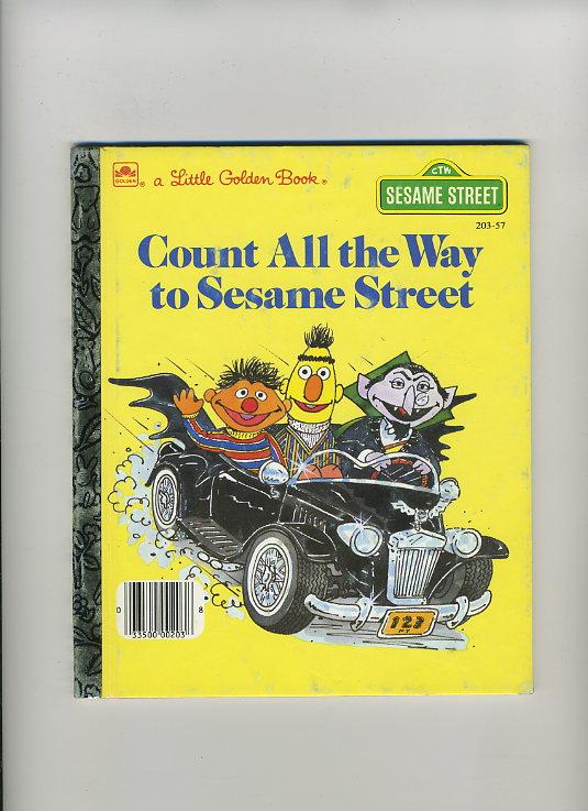 Sesame Street Counting Book by Anastasio, Dina: Near Fine Hardcover ...