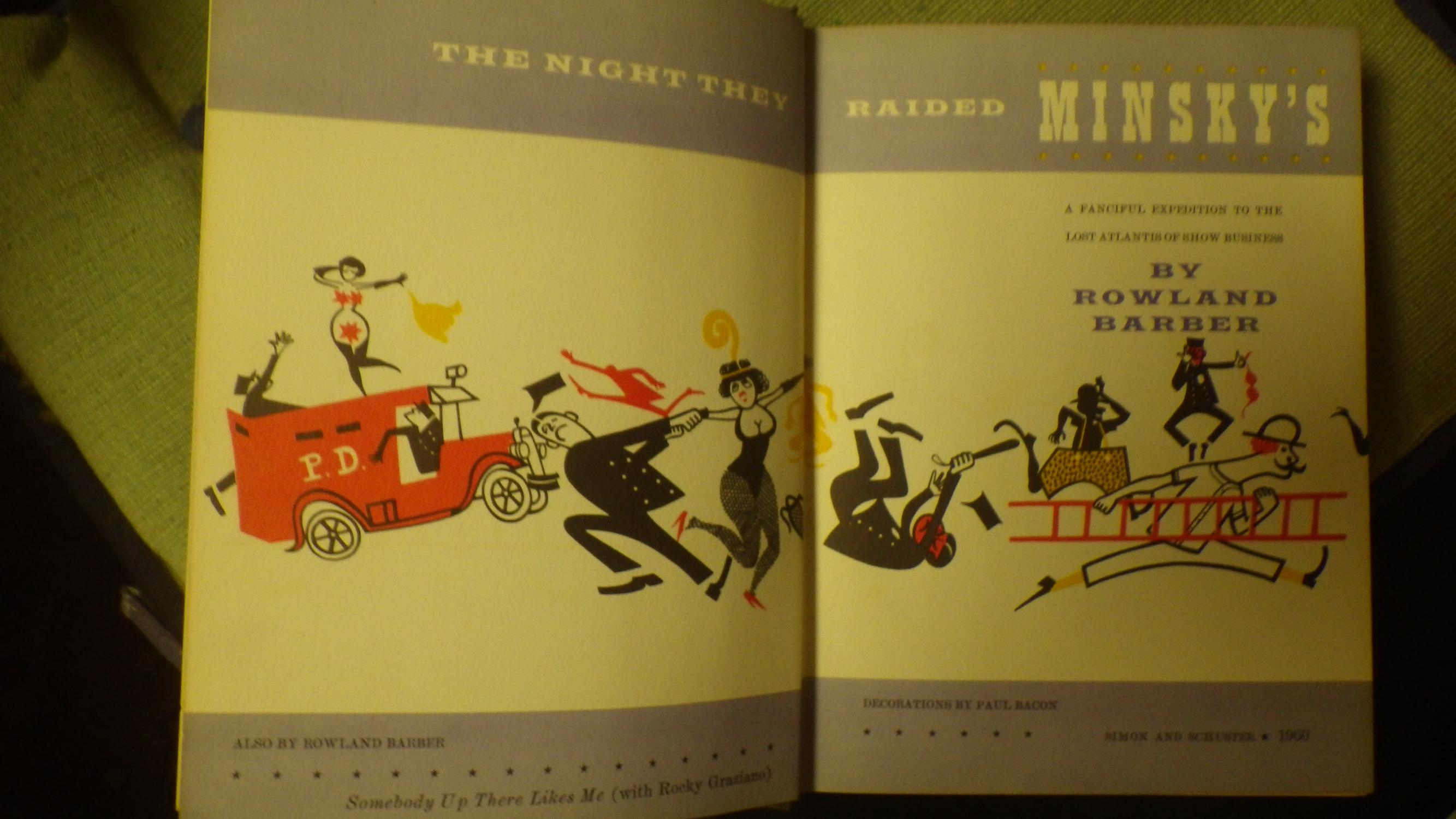 Night They Raided Minsky's, The a Fanciful Expedition to Lost Atlantis ...