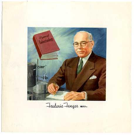 Portrait, Frederic Fenger 1877-. Painted by Frank Netter - 50 Years of ...