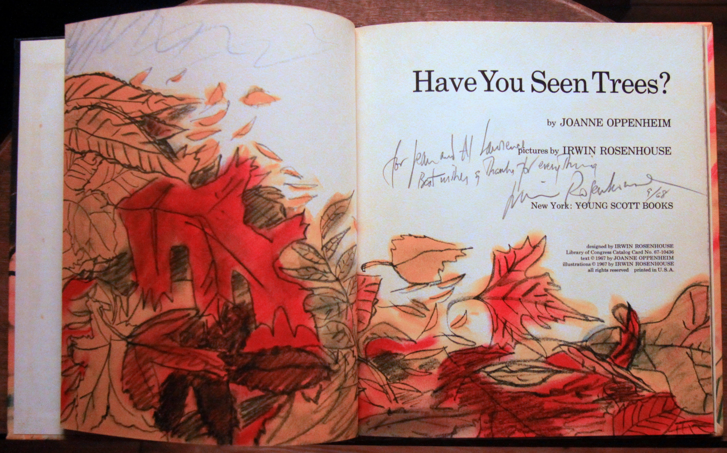 Have You Seen Trees ? ** SIGNED ** by Oppenheim, Joanne: Near Fine ...