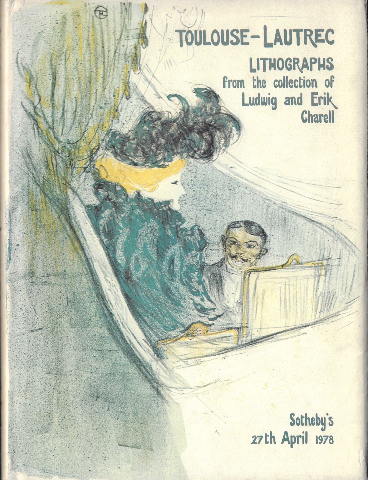 HENRI DE TOULOUSE-LATREC - LITHOGRAPHS by Toulouse-Latrec, Henri de ...