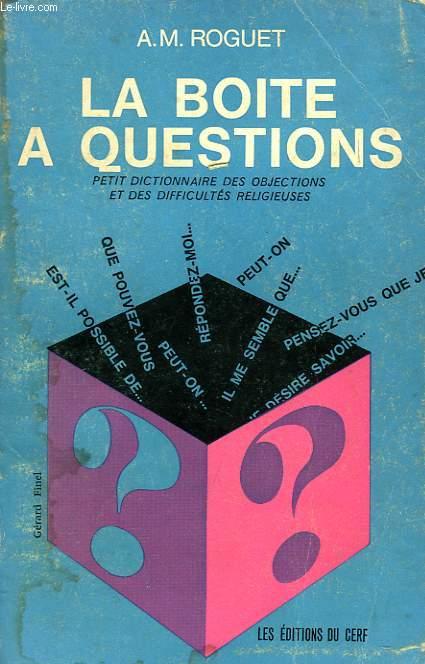 LA BOITE A QUESTIONS by ROGUET A.-M. o.p.: bon Couverture souple (1962 ...