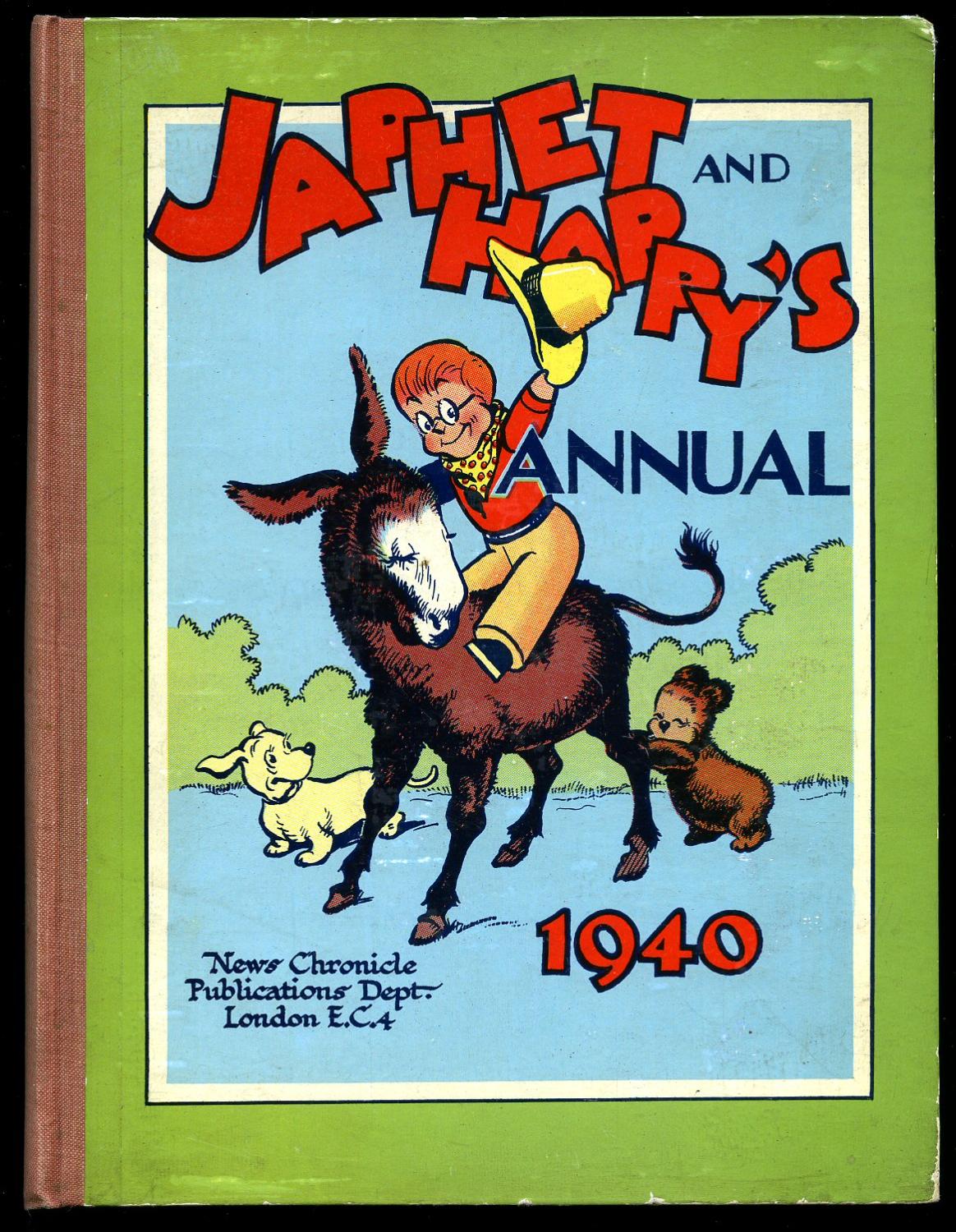 Japhet and Happy's Annual 1940 by Horrabin, James Francis [1884-1962 ...
