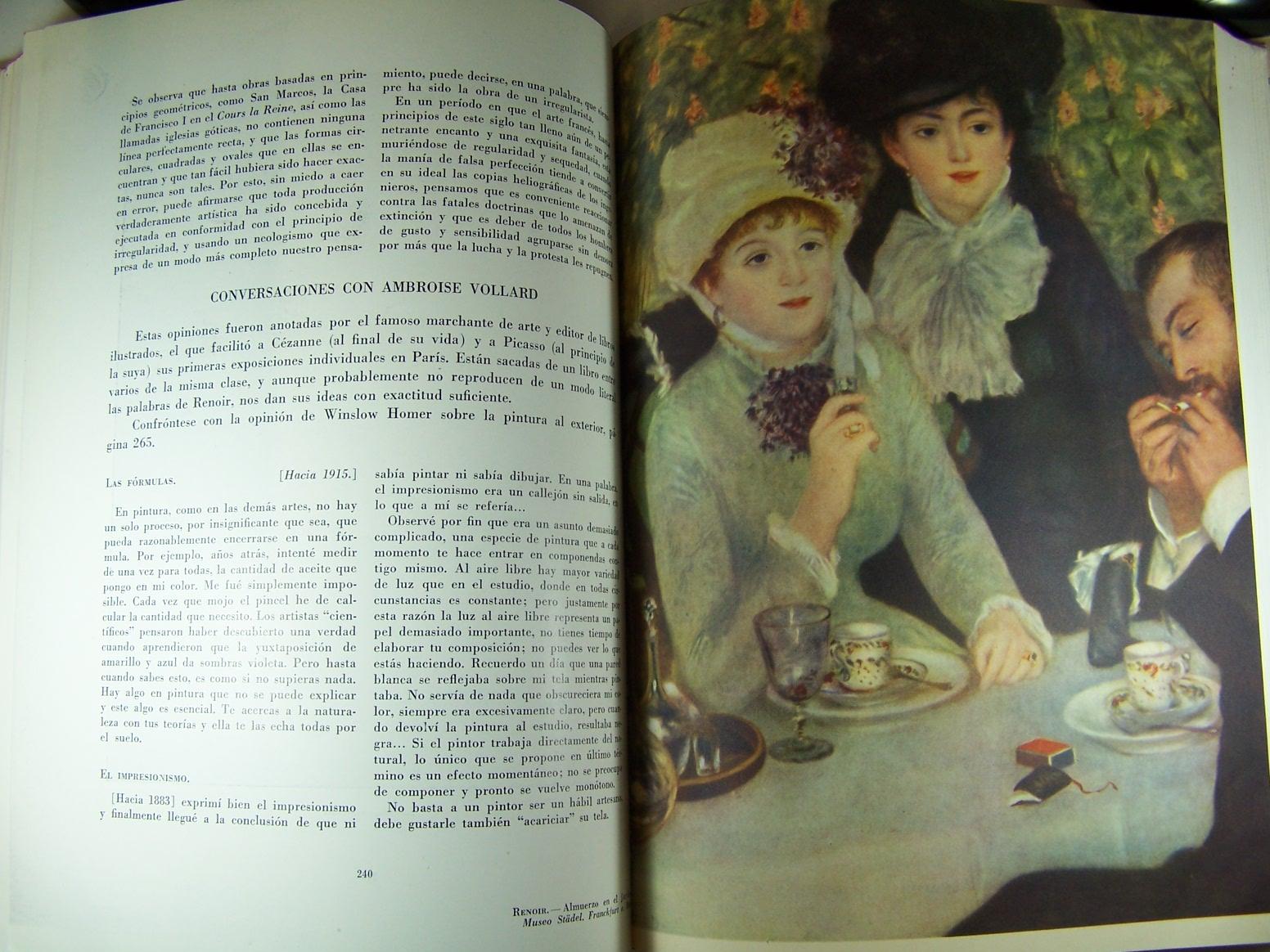 EL ARTE VISTO POR LOS ARTISTAS: SELECCION DE TEXTOS DE LOS SIGLOS XIV A ...