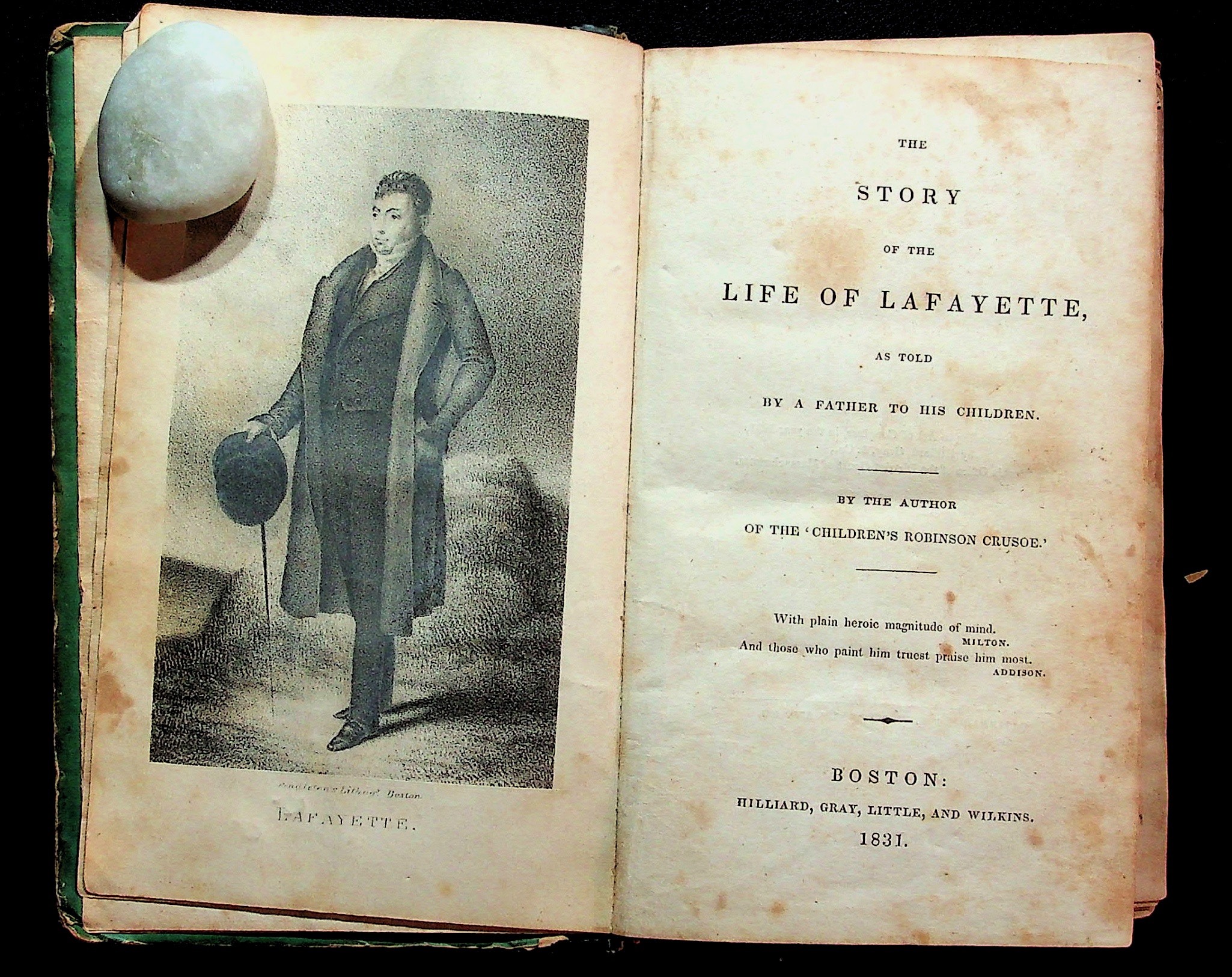 The Story of the Life of Lafayette, as told by a father to his children ...