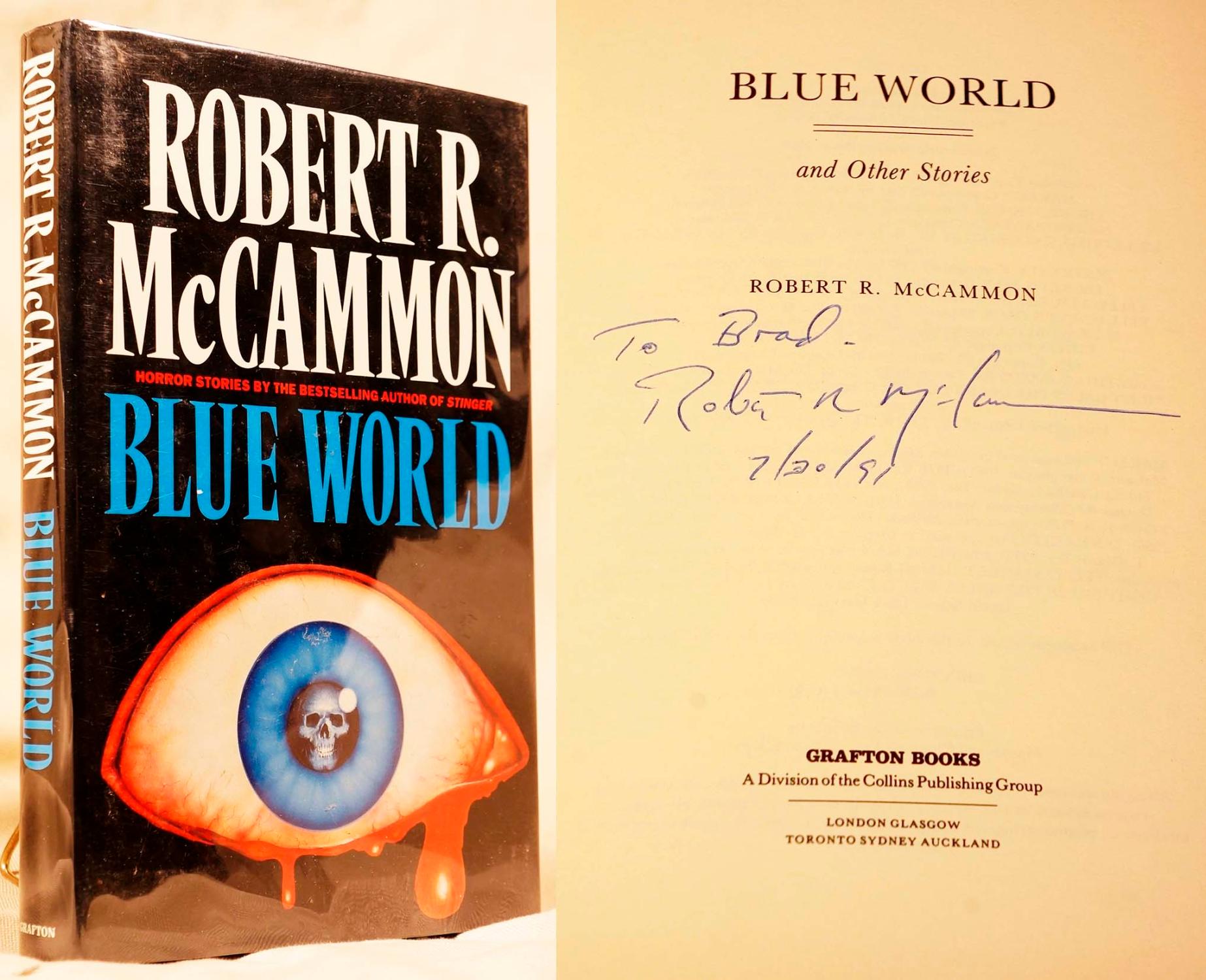Blue World by McCammon, Robert R.: (1989) First Edition. | Carpe Librum