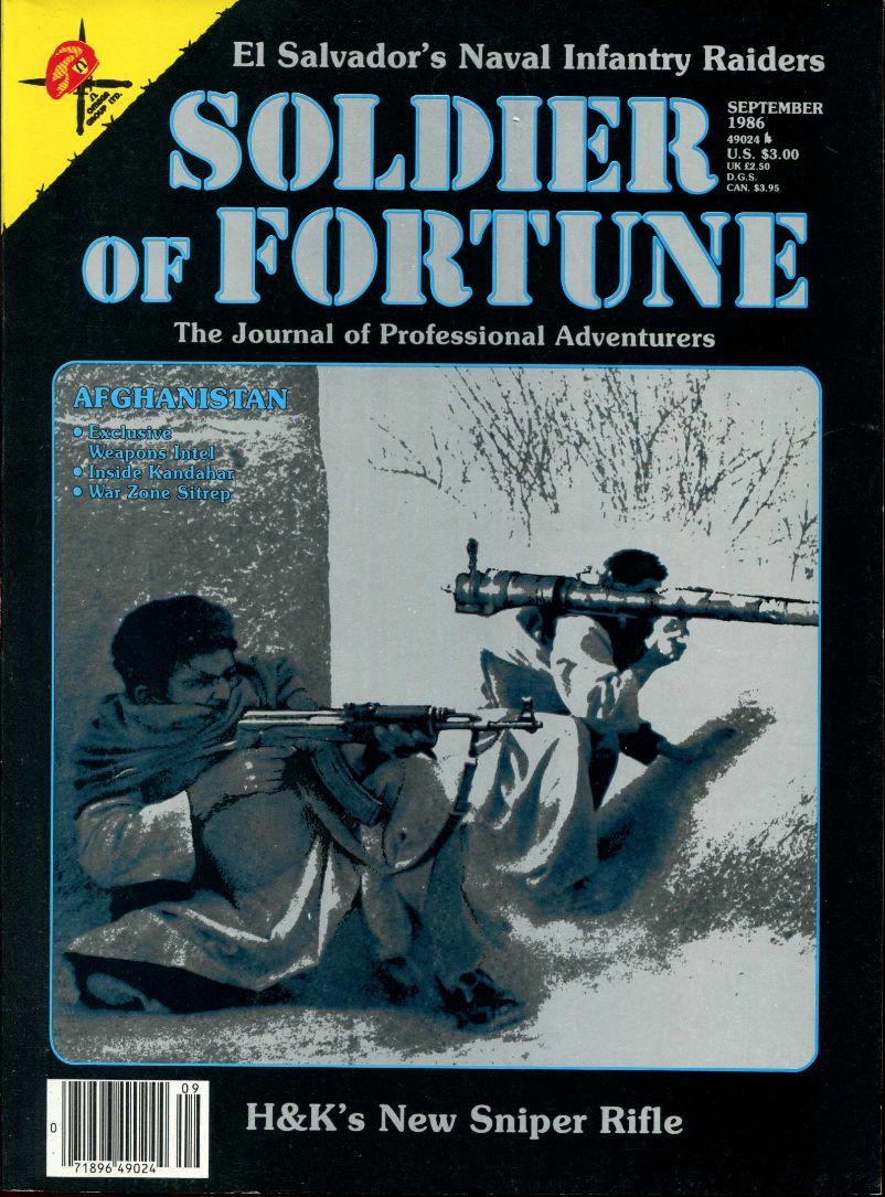 Soldier of Fortune Magazine - September1986 by Brown, Robert K: Very ...