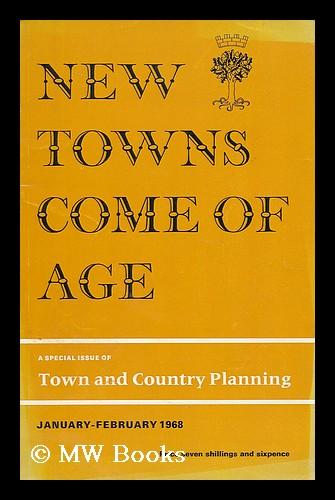 Town and Country Planning, Special Issue, January-February 1968 by New ...