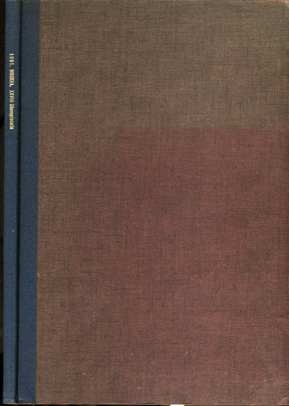 Moscow Chess Championship XXVIII, bound Russian newsprint, newsletter ...