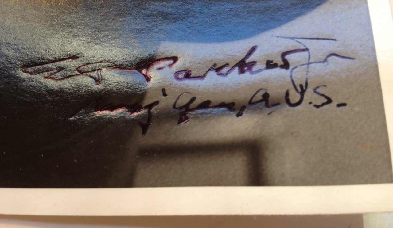 Signed Photograph by PARKER, Edwin Pearson (1891 - 1983): unbound (1945 ...