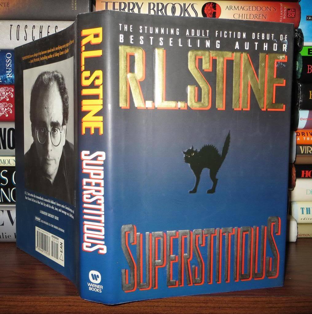 SUPERSTITIOUS by Stine, R. L.: Hardcover (1995) First Edition; First ...