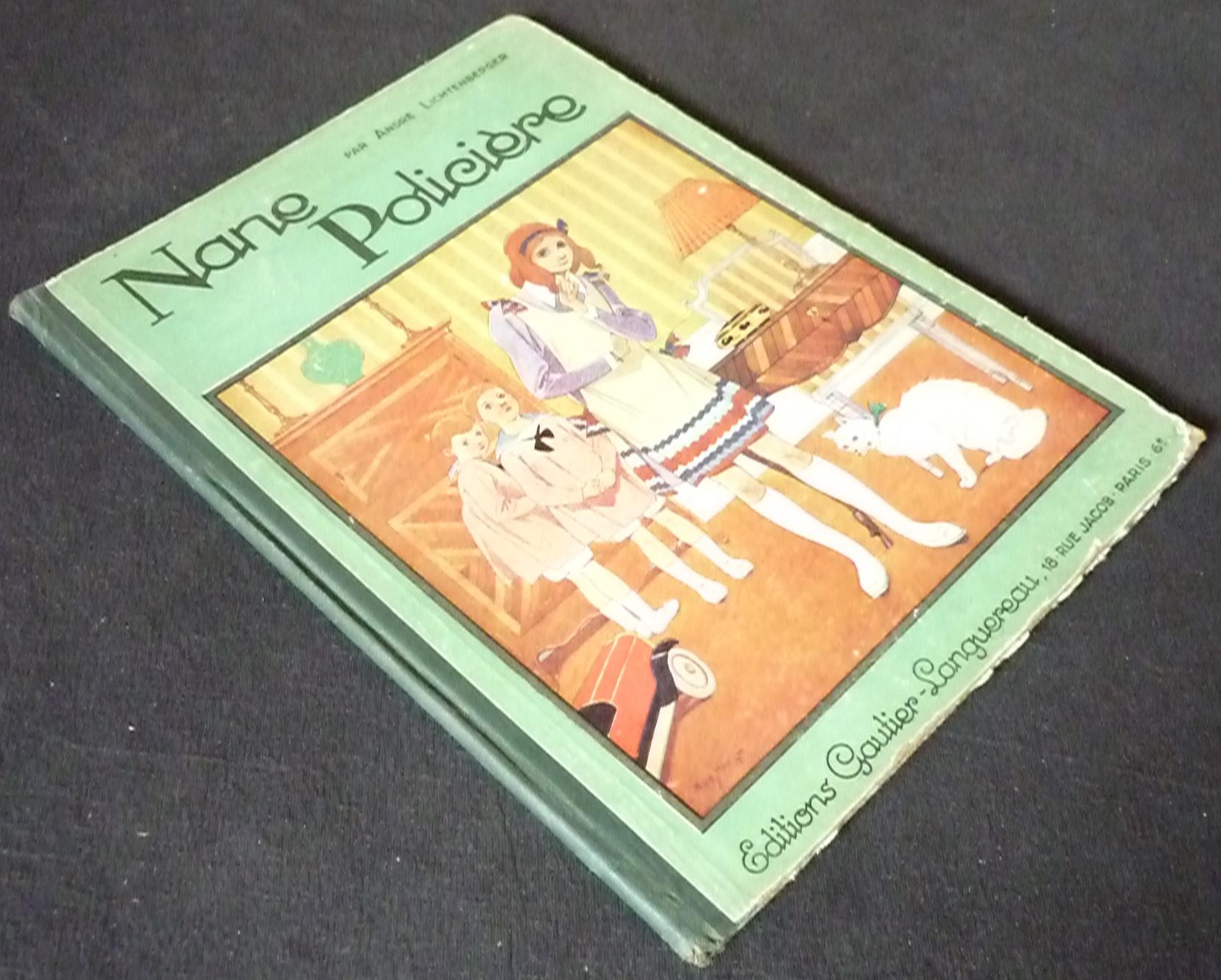 Nane policière by LICHTENBERGER, André: Assez bon Cartonnage illustré ...