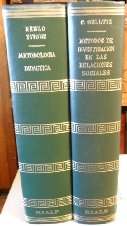 METODOLOGIA DIDACTICA + METODOS DE INVESTIGACION EN LAS RELACIONES ...