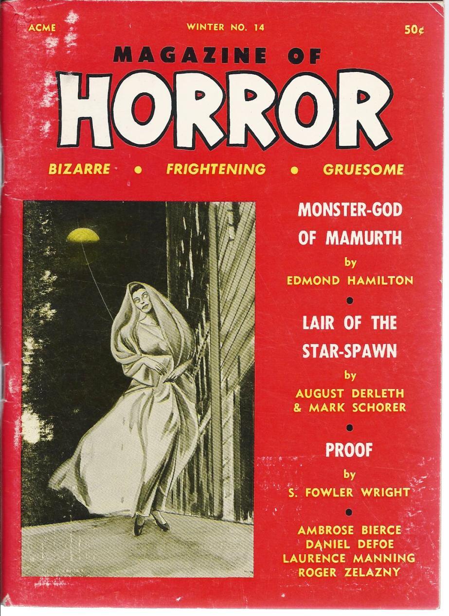 Magazine of Horror # 14 Winter 1966-67 (Vol 3 No 2) by Lowndes, Robert ...