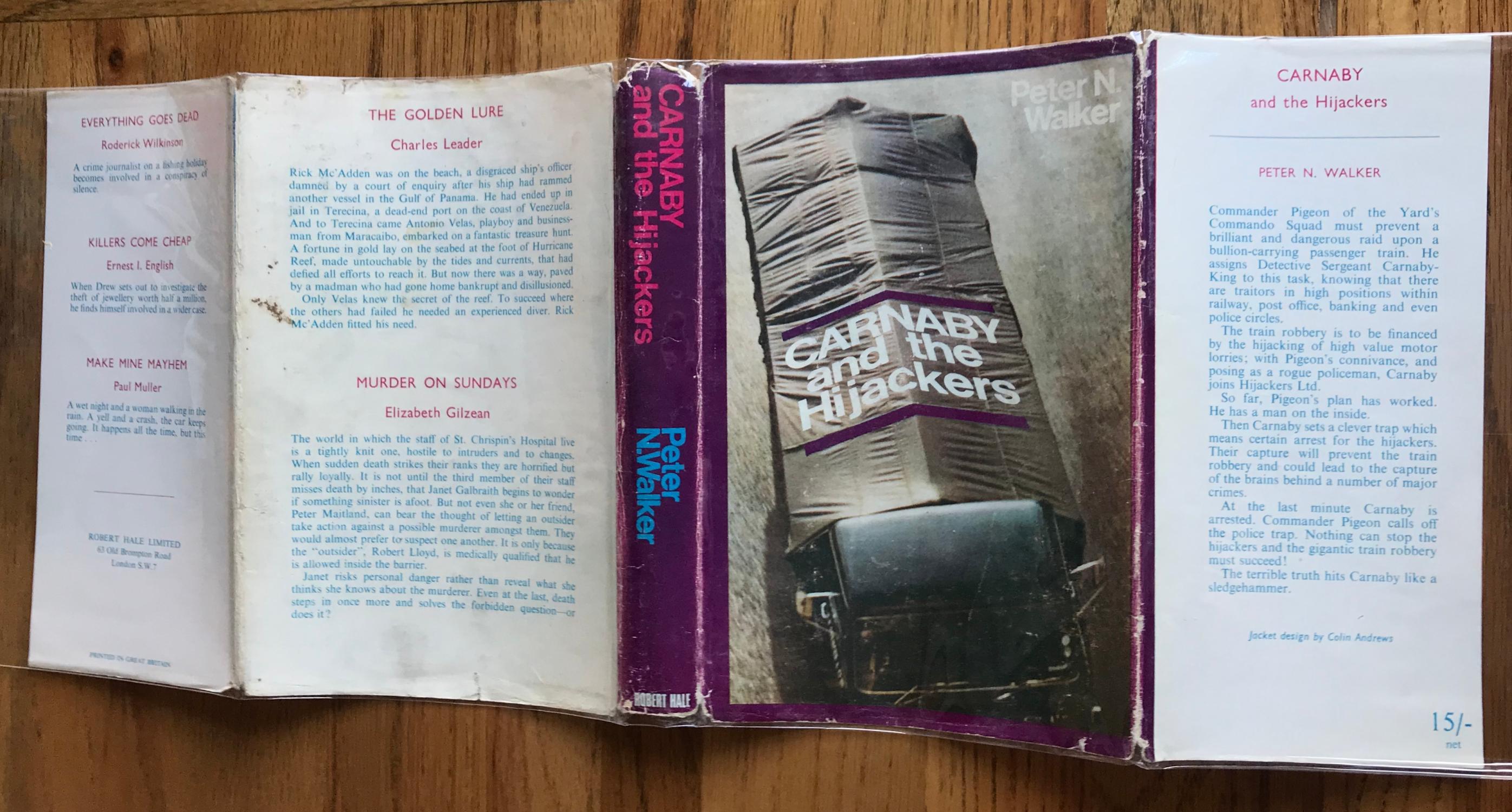 CARNABY AND THE HIJACKERS by WALKER PETER N: Hard Cover (1967) First ...