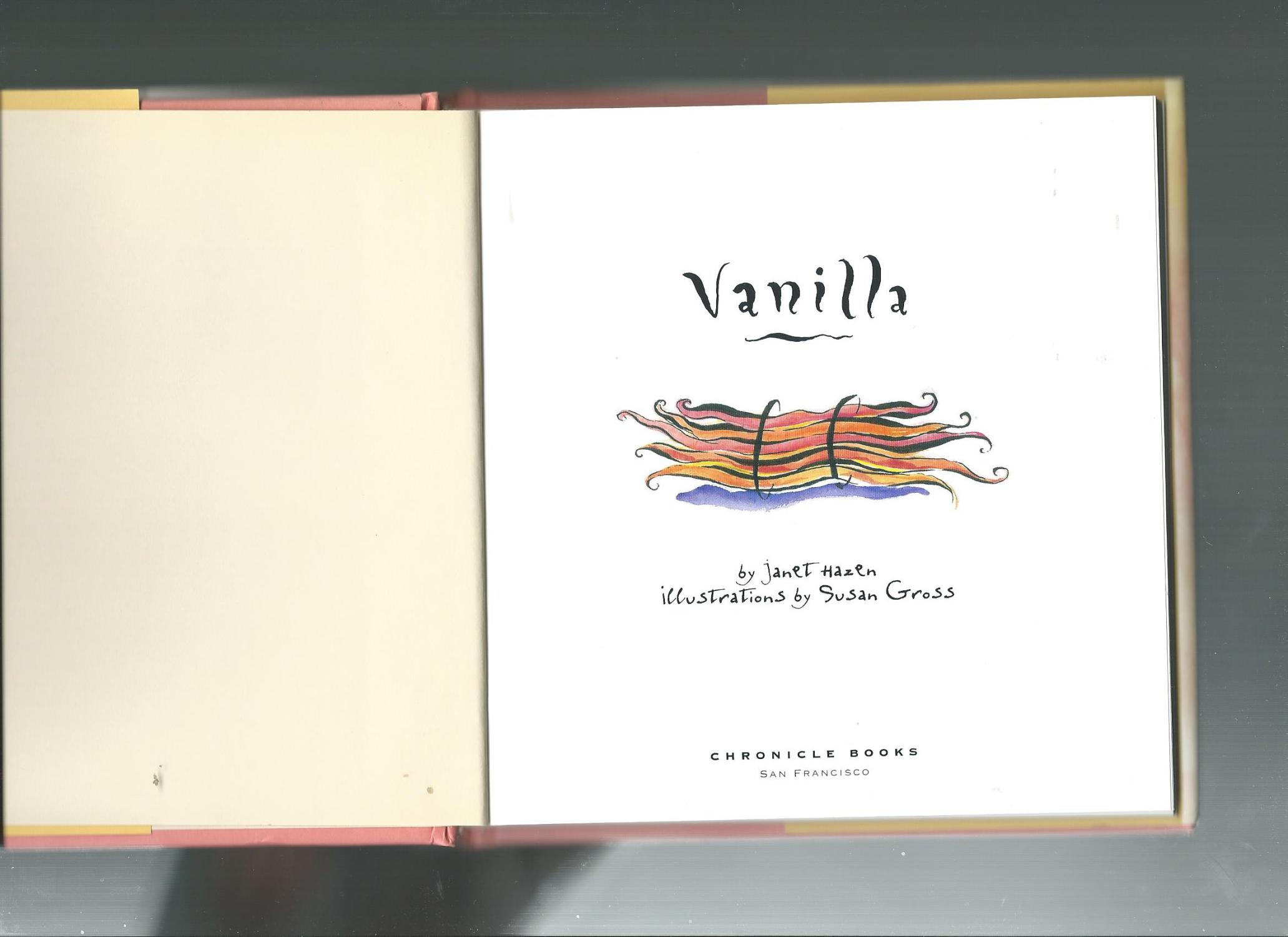 Vanilla by Hazen, Janet / illust.by Susan Gross: As New Hardcover (1995 ...