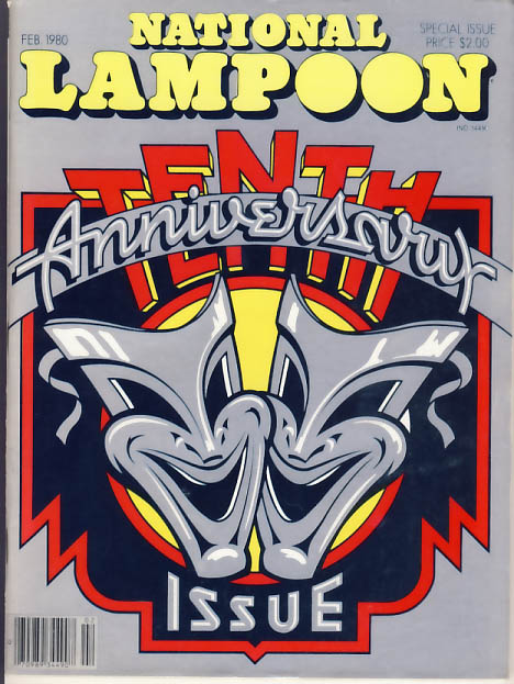 National Lampoon Magazine February 1980 - 10th Anniversary Issue by ...