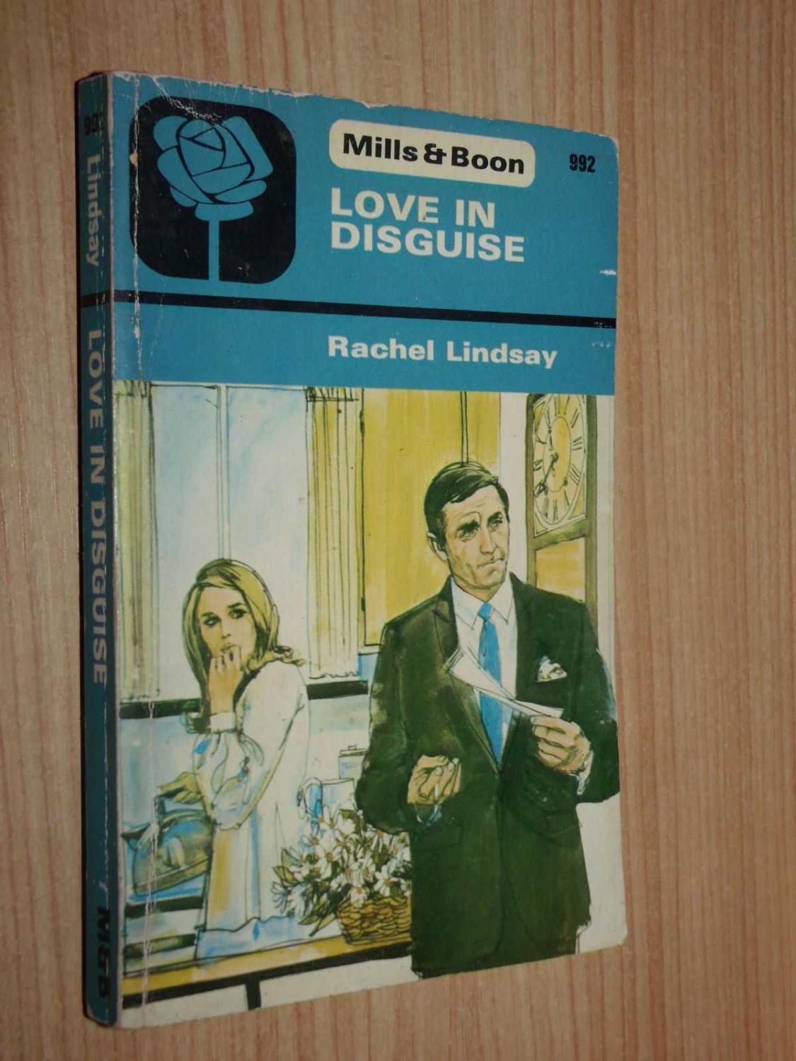 Love In Disguise By Lindsay Rachel Good Mass Market Paperback 1975 First Edition