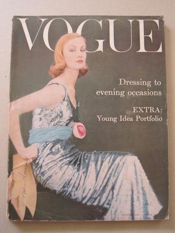 British Vogue October 1958 by Audrey Withers (editor), Claude Virgin ...