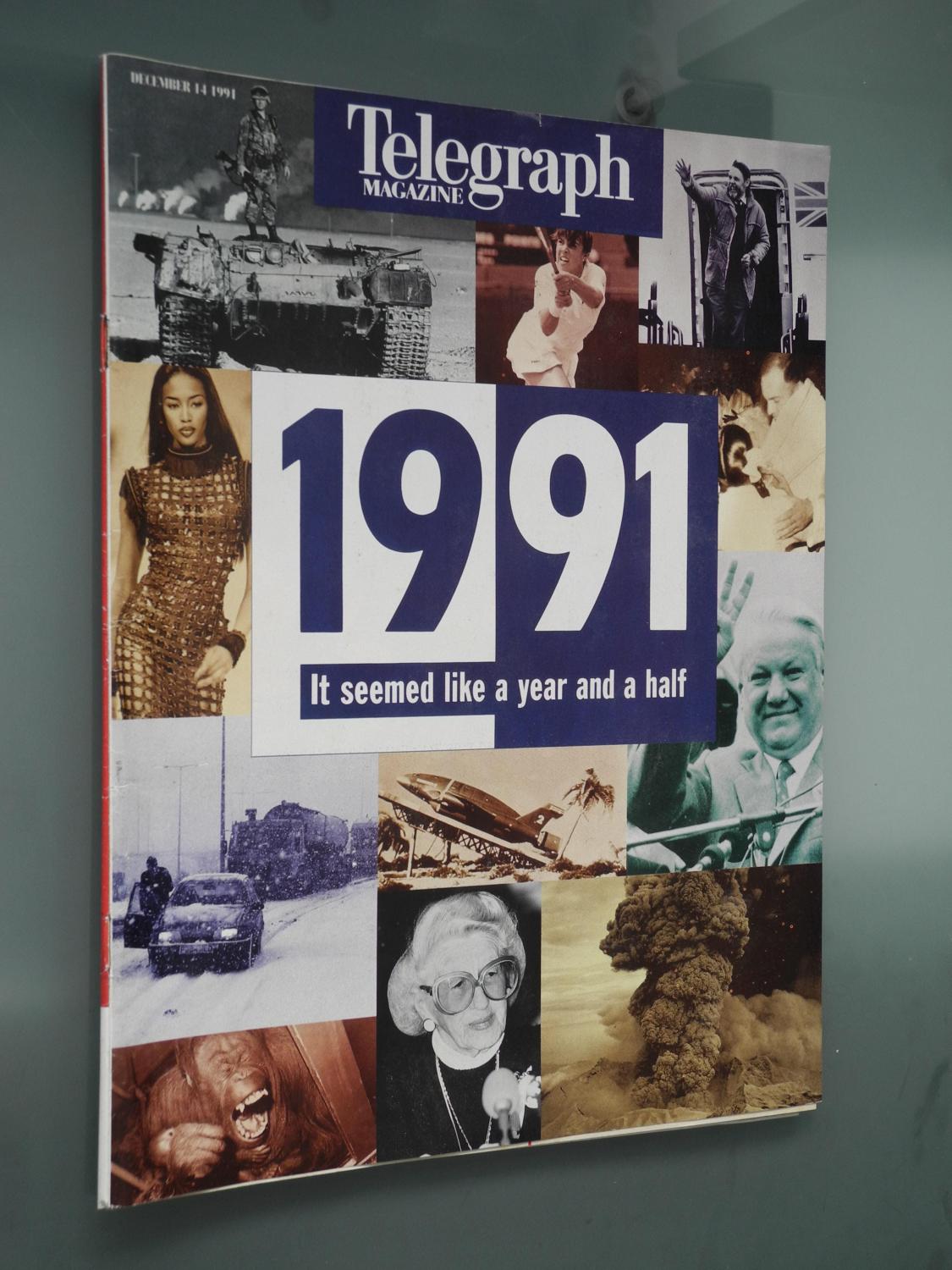 TELEGRAPH MAGAZINE / DECEMBER 14 1991: Very Good Soft cover (1991) 1st ...