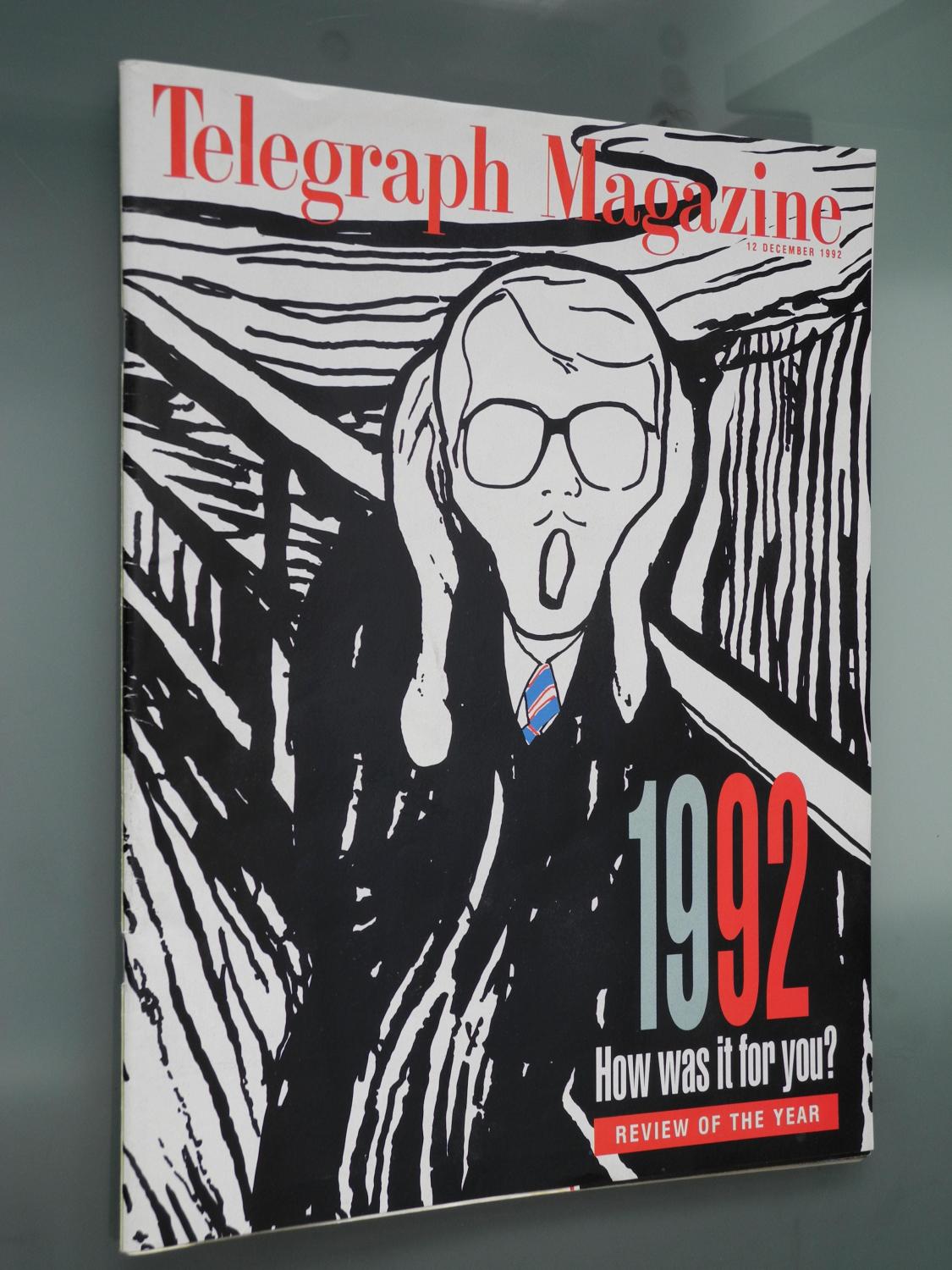 TELEGRAPH MAGAZINE / DECEMBER 12 1992: Near Fine Soft cover (1992) 1st ...