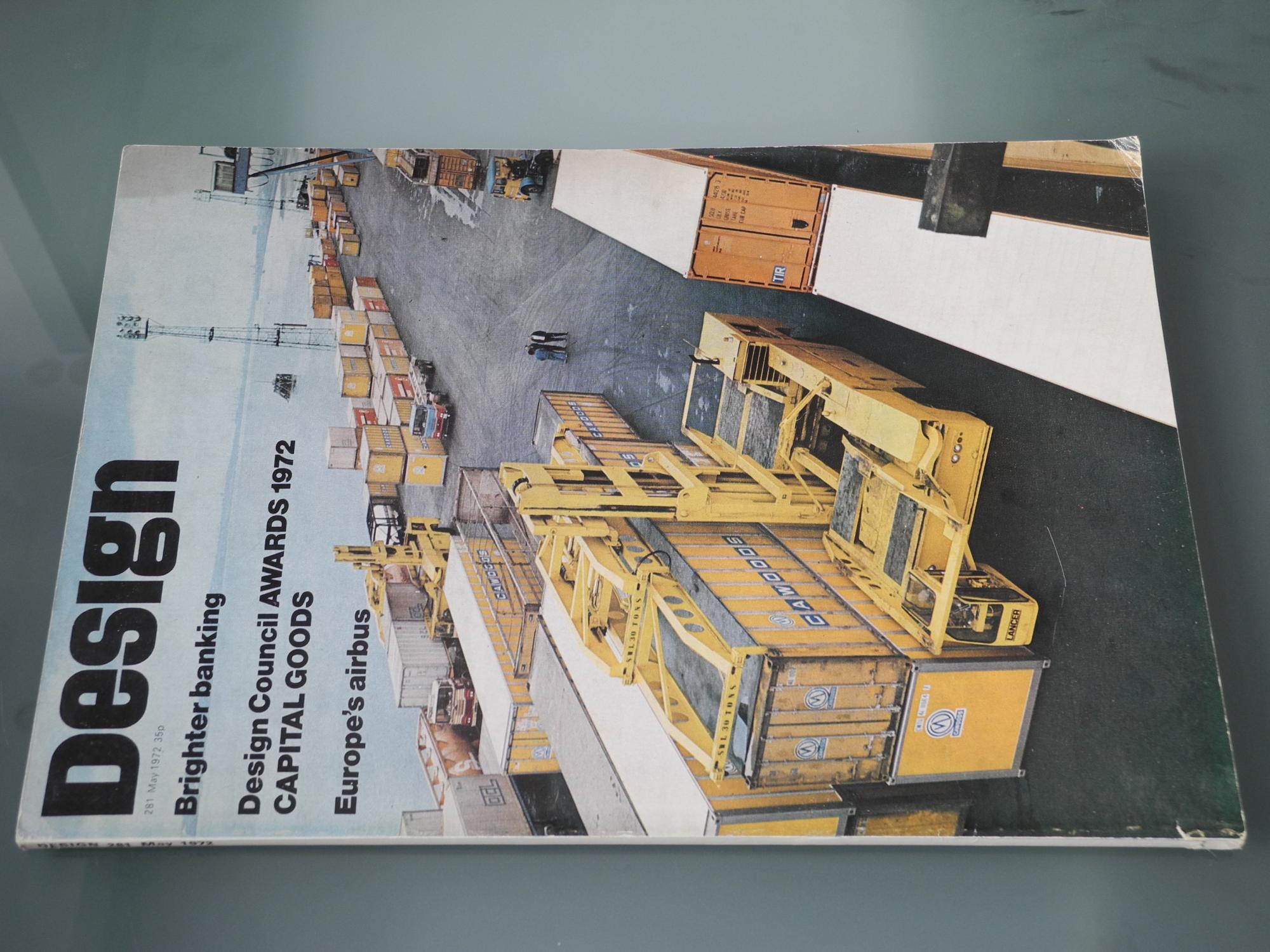 Design Magazine Number 281 June 1972 by Corin Hughes-Stanton: Very Good ...