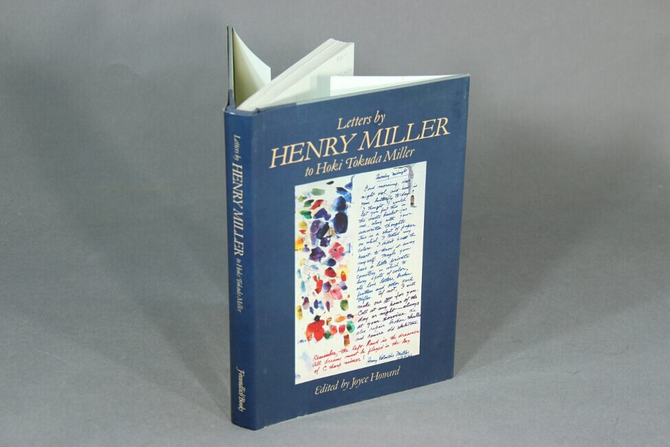 Letters from Henry Miller to Hoki Tokuda Miller. Edited by Joyce Howard ...