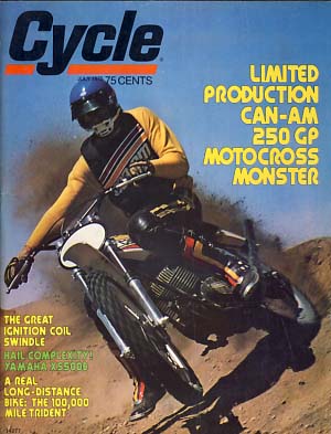 Cycle July 1975 by Neilson, Cook, ed: Stapled wraps (1975) First ...