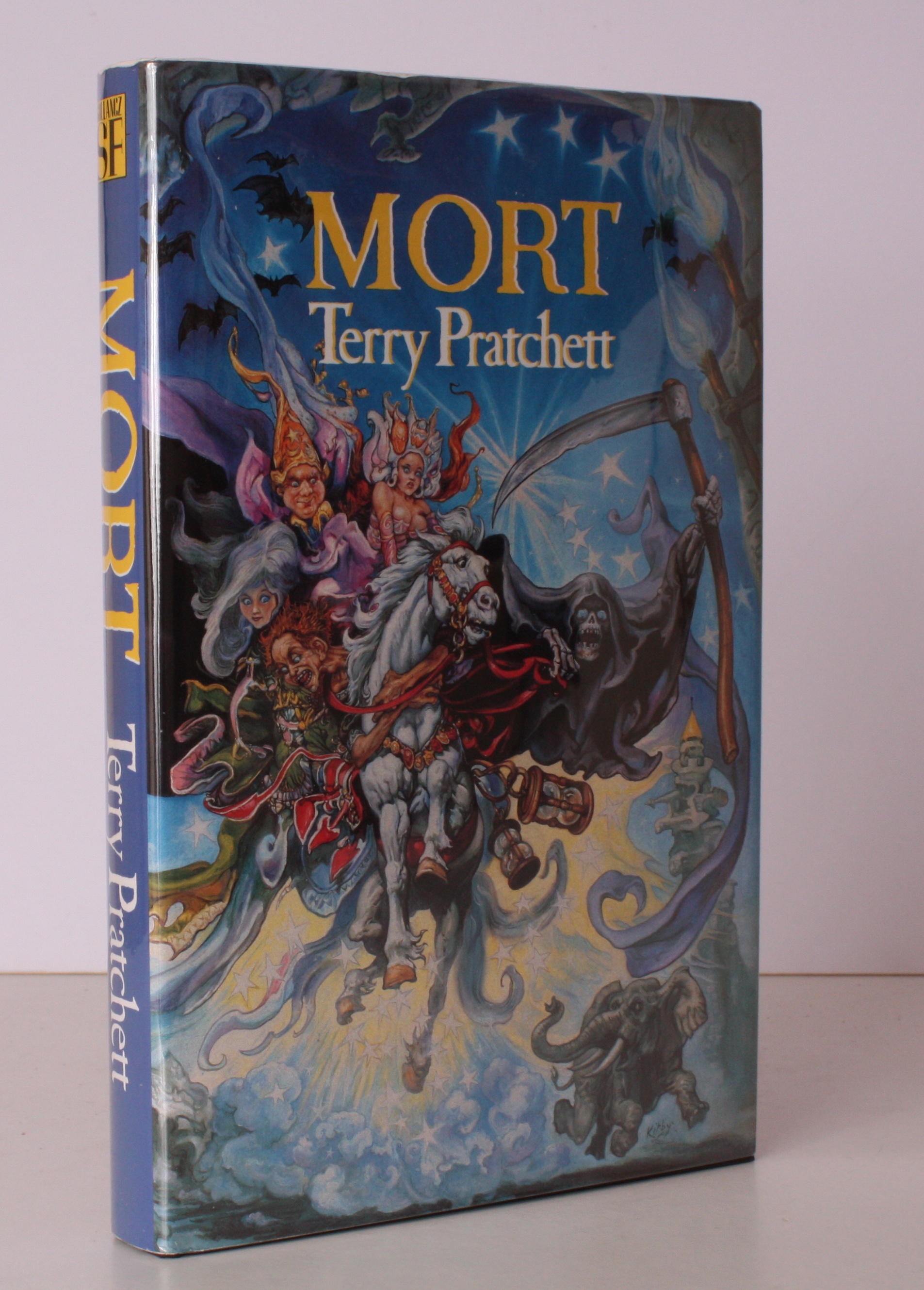 Mort. [A Discworld novel]. NEAR FINE COPY IN DUSTWRAPPER by PRATCHETT ...