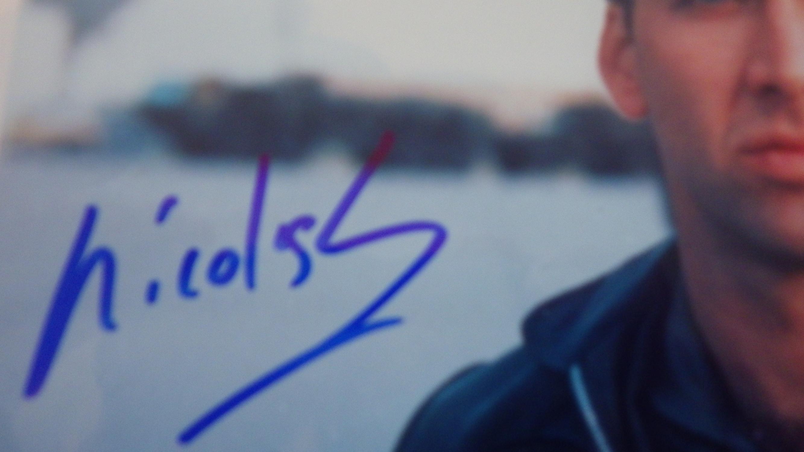 SIGNED Color Photograph Handsome Nicolas Cage Hollywood Actor in US ...