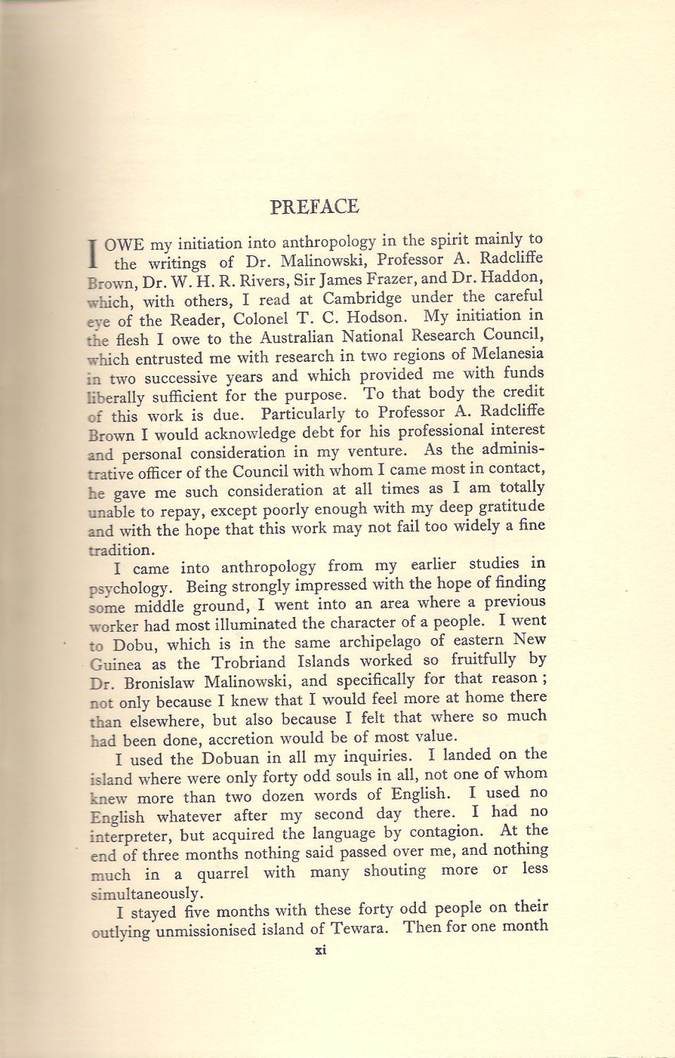 Sorcerers of Dobu: The Social Anthropology of the Dobu Islanders of the ...