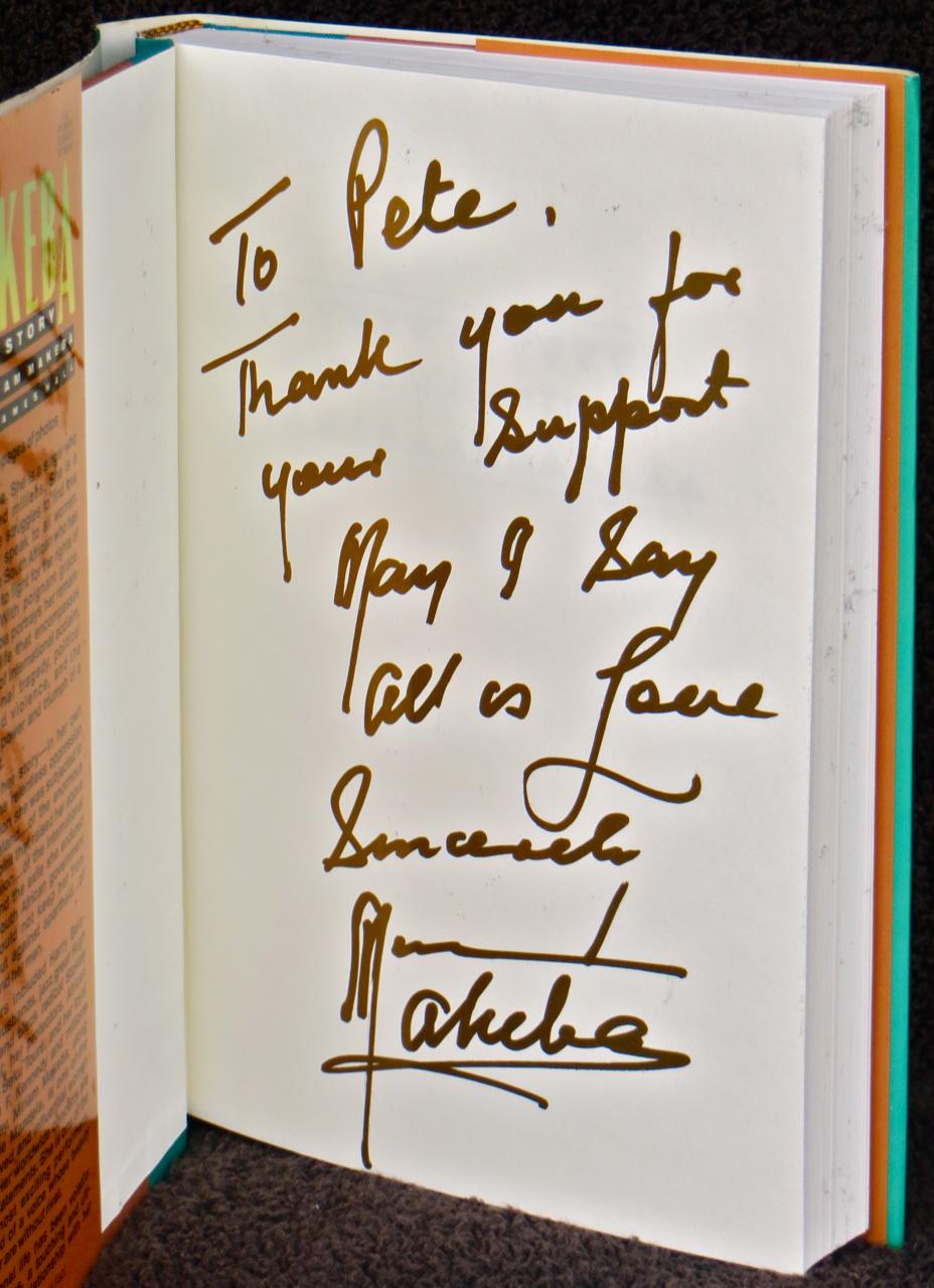 Makeba: My Story by Makeba, Miriam, with James Hall: Near Fine ...