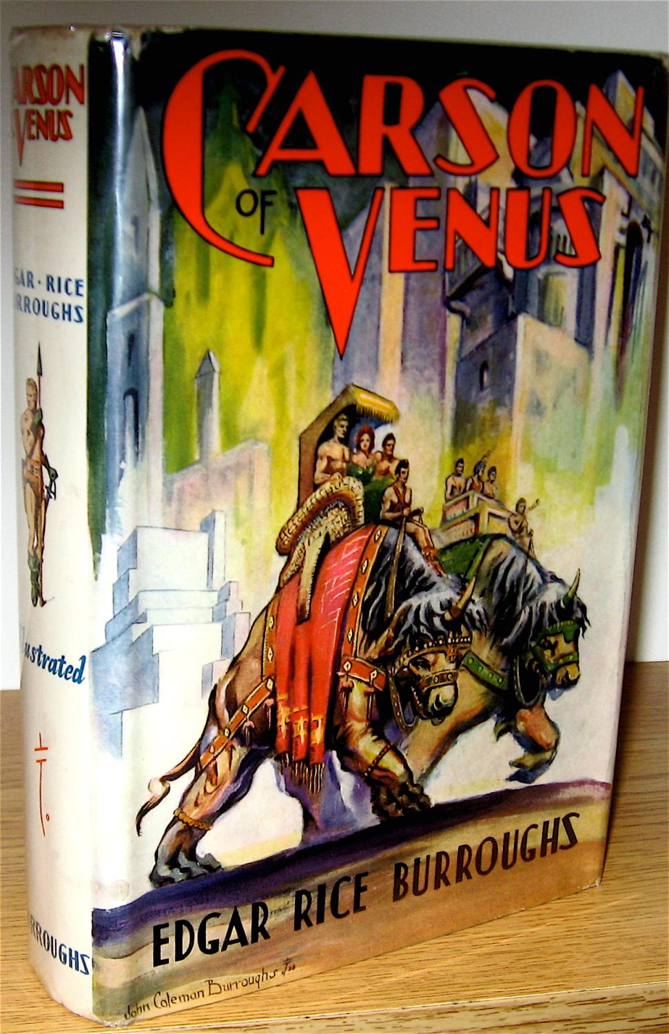 Carson Of Venus by Burroughs, Edgar Rice: Fine Hardcover (1939) 1st ...