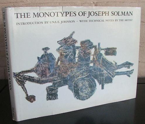 The Monotypes of Joseph Solman, with Technical Notes by the Artist on ...