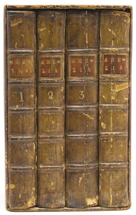 Amelia von Fielding, Henry: 4 vols. 12mo (1752) | James Cummins ...