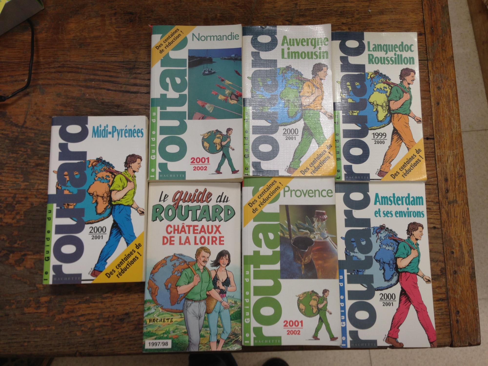 Lot de 7 Guide du Routard: Très bon Couverture souple | Des livres et vous