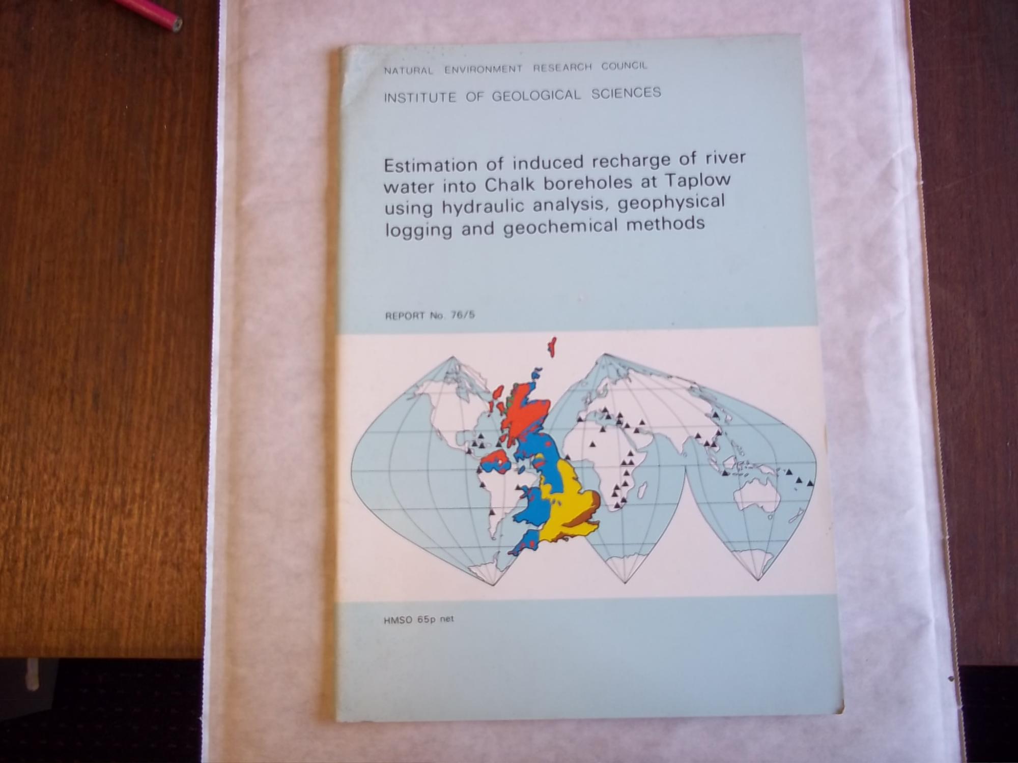 Estimation of induced recharge of river water into chalk boreholes at ...