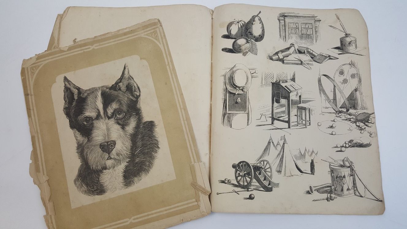 Juvenile Drawing and Scrap Book by Tegg, W: (1874) | Keoghs Books