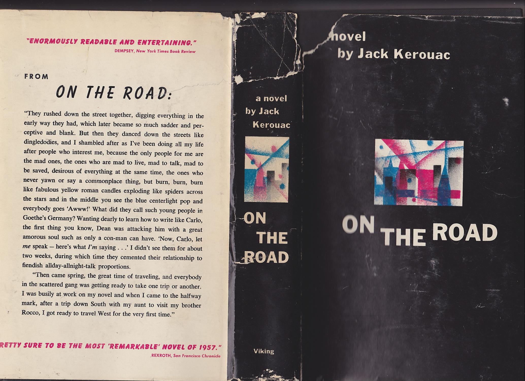 On The Road by Kerouac, Jack: Very Good Hardcover (1957) First Edition ...