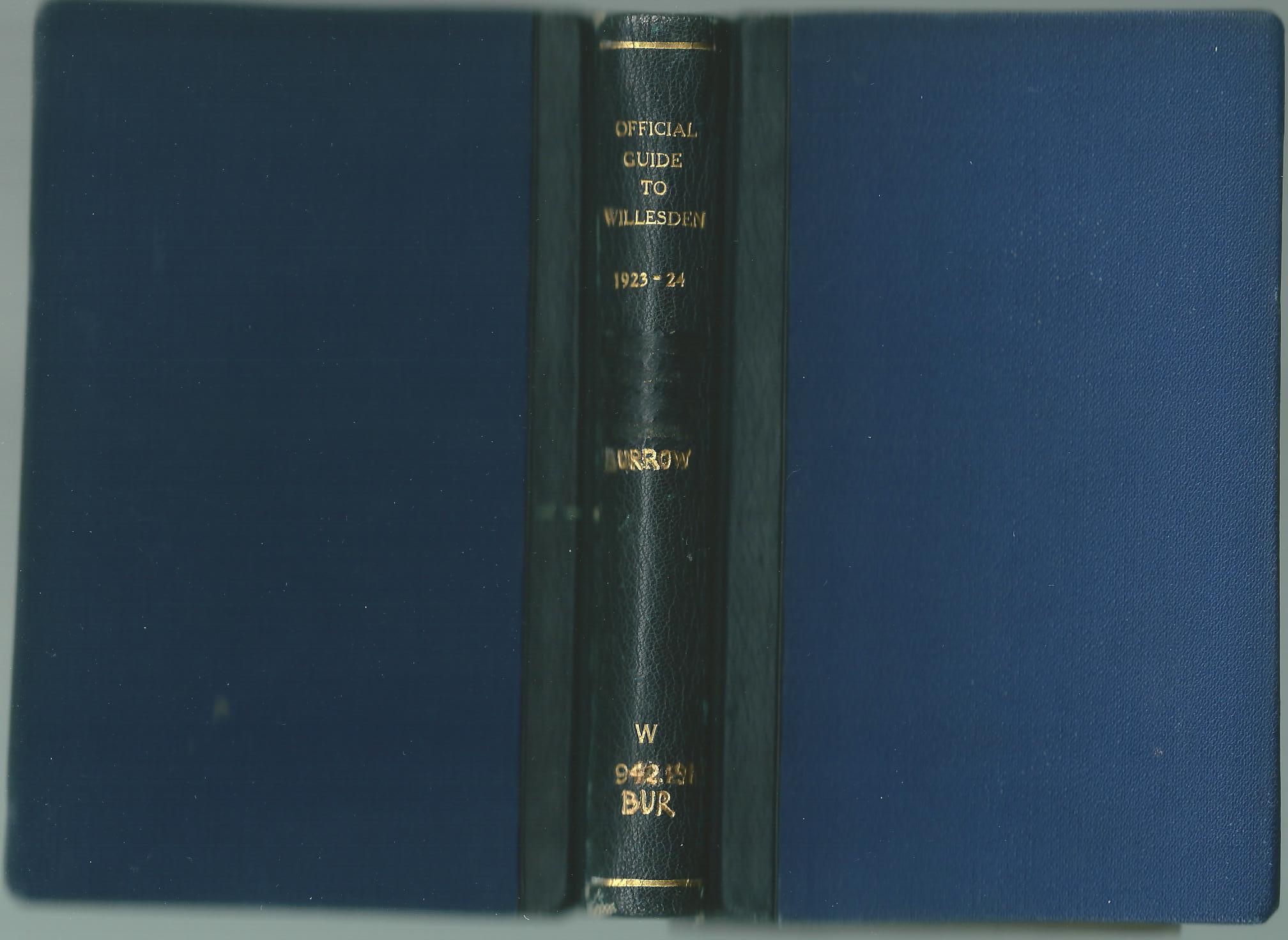 The Official Guide To Willesden 1923-24 by Bingham, Frederick ...