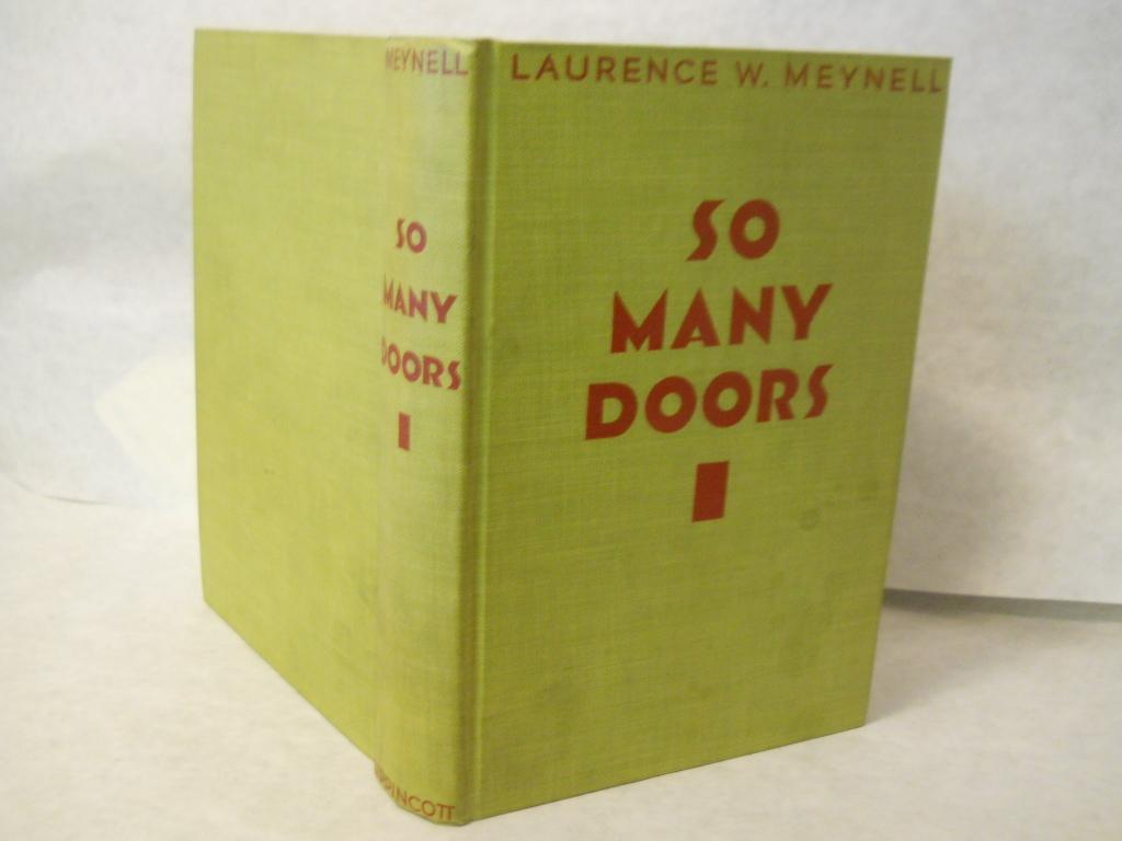 So Many Doors by Meynell, Laurence W.: Very Good+ hard (1933) 1st ...