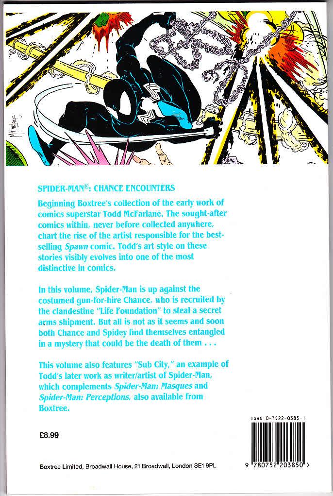 AMAZING SPIDER-MAN: CHANCE ENCOUNTER! by McFarlane, Todd: Fine Soft ...